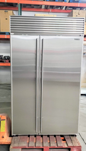 #161 REFURBISHED 48" SUB-ZERO 632 REFRIGERATOR FLAWLESS STAINLESS ...