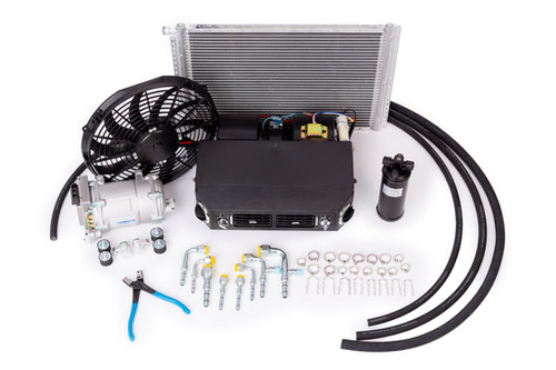 A/C KIT UNIVERSAL UNDERDASH EVAPORATOR - 432-100 QF & ELEC COMPRESSOR ...