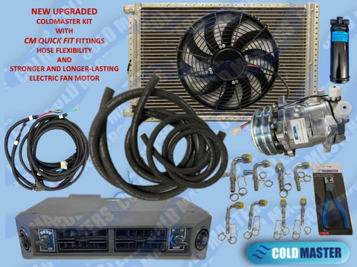 New Upgraded Universal Underdash A/C Kit 404-1 with Coldmaster Quick ...