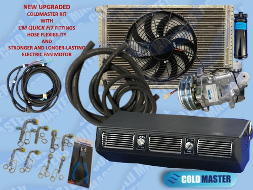New Upgraded Universal Underdash A/C Kit 450B-1 with Coldmaster Quick ...