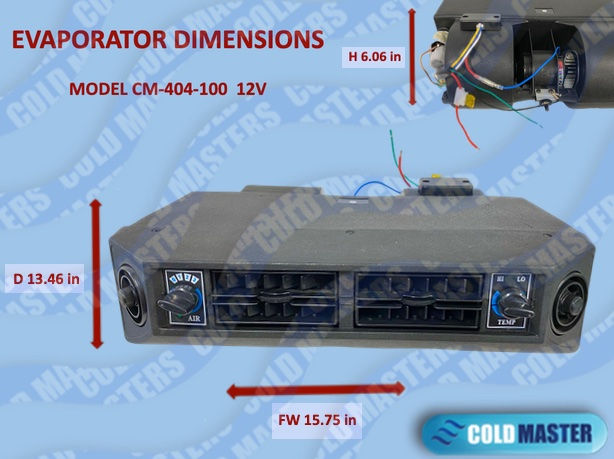 Under - Dash | Regular Cars/Trucks | Coldmaster