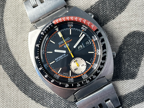 Vintage 1970 Seiko Speed-Timer 6319-6031 JDM Serviced All Original ...