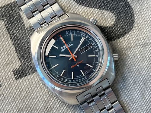 Vintage 1971 Seiko 7017-8000 Serviced Pulsimeter Watch All Original ...