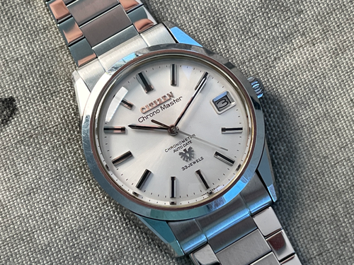 Vintage 1969 Citizen Chrono Master Chronometer 33 Jewels Watch All ...