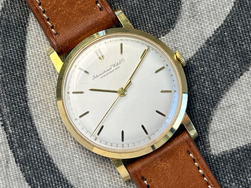 Vintage 1969 International Watch Company (IWC) 18ct Gold Watch | TEMPO ...