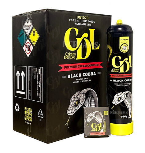 Cream Deluxe 666g (Case Of 6) Black Cobra Edition | NCREAMS LTD