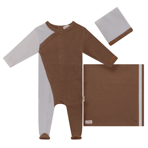 Knit & Velour Combo Set | Lull And Babe