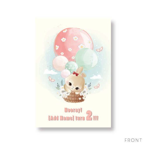 Baby's Birthday Card | LOVE2U