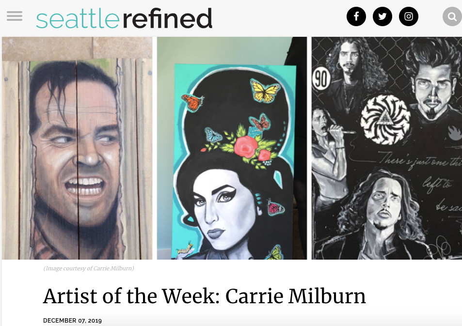 Seattle Refined's Artist of the Week