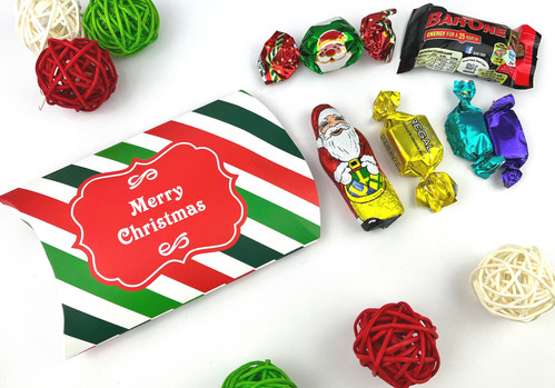 Festive Pillow Treat Box | Periwinkle Gift Bout