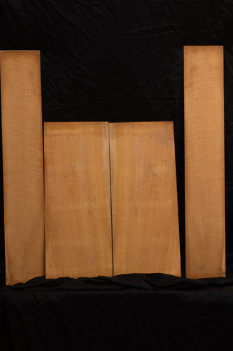 Fiddleback Genuine Mahogany set 1 | Tonewood Bank