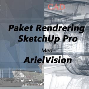 SketchUp Pro Startpaket Rendering 1år | SketchUp.nu