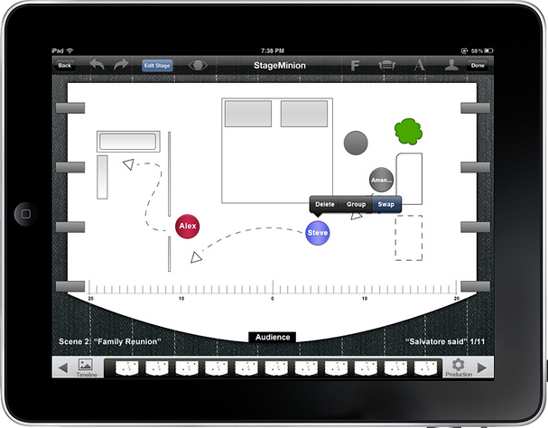 Blocklight | Stage Choreography Design App