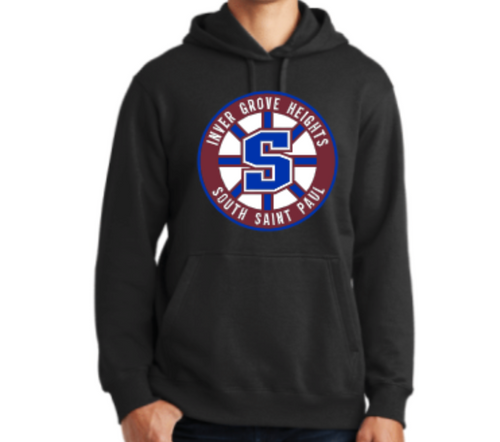IGH/SSP Hockey Black Sweatshirt (Circle Logo) | T4U Apparel