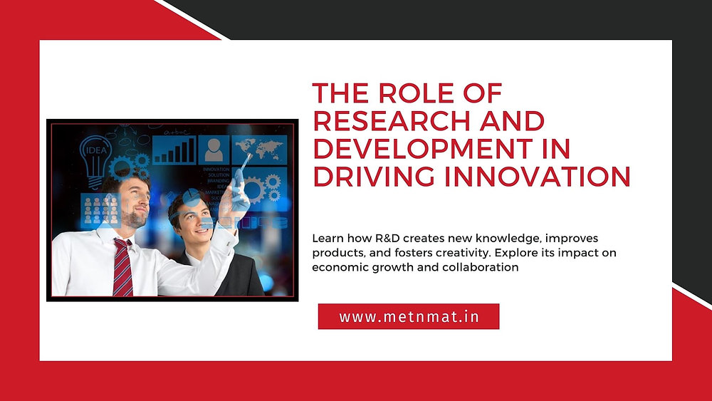 "The Role of Research and Development in Driving Innovation | A Key to ...