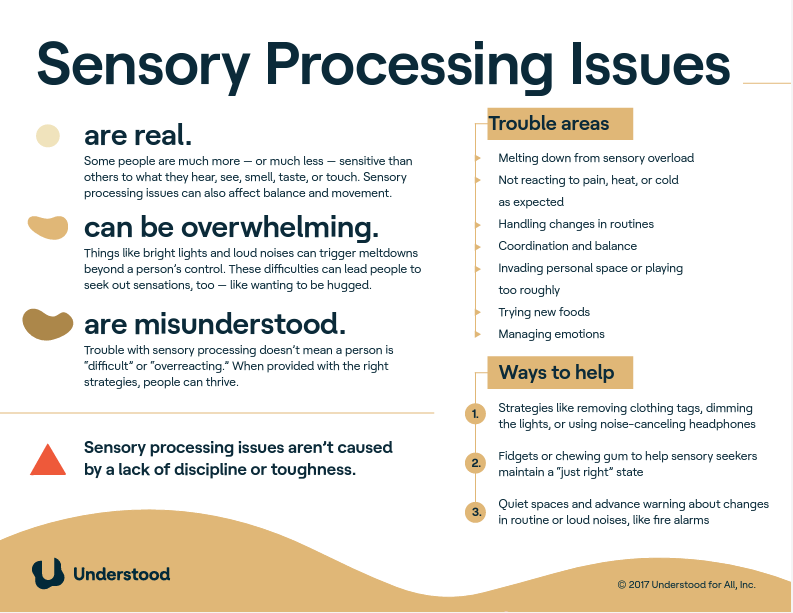 Sensory Processing Fact Sheet
