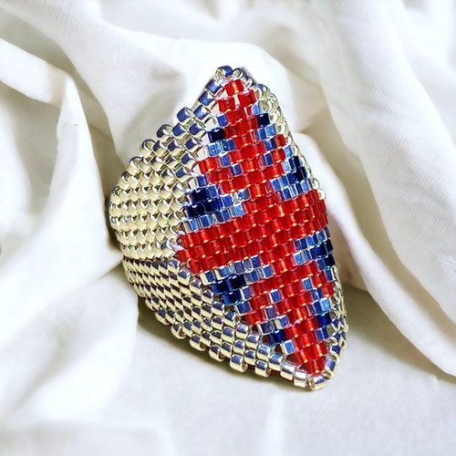 Union Jack ring | Miki Fujita London