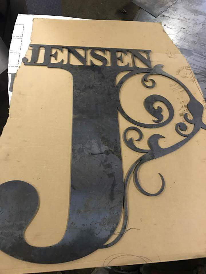 Custom Signs- CNC Plasma Table | metalheadwelding