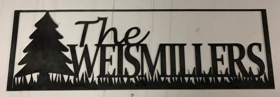 Custom Signs- CNC Plasma Table | metalheadwelding