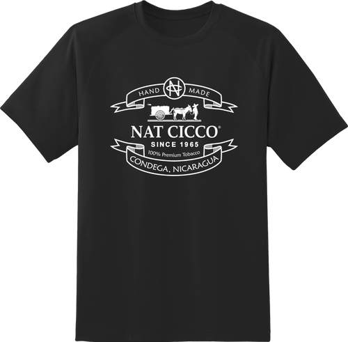 BLACK & WHITE CONDEGA BANNER T-SHIRT | Nat Cicco Cigars