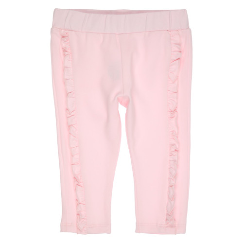 GYMP - Pink Side Ruffle Leggings | Little Mischief