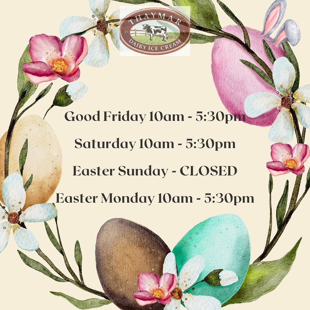 Easter opening hours