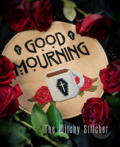 Good Mourning ~ PDF Pattern | The Witchy Stitcher