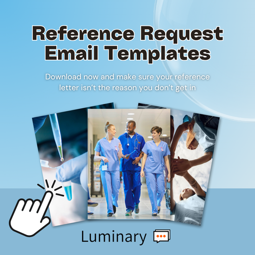Reference Request Email Templates | Luminary Mentors