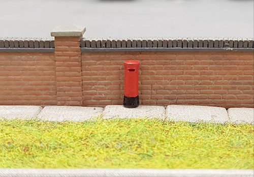 N Gauge - Post Boxes 3pcs (Pre-Built) | Detailed Modelling