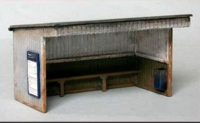 OO GAUGE STATION SHELTER PLASTIC KIT | Detailed Modelling