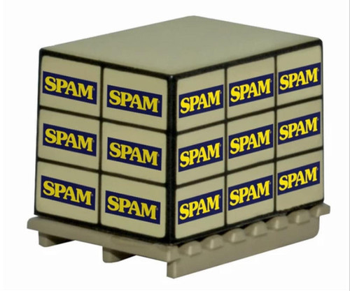 OO Pallet Loads Spam | Detailed Modelling