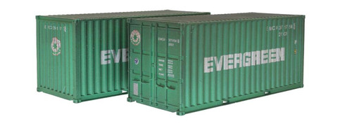 20ft Container Pack (2) EISU Weathered | Detailed Modelling
