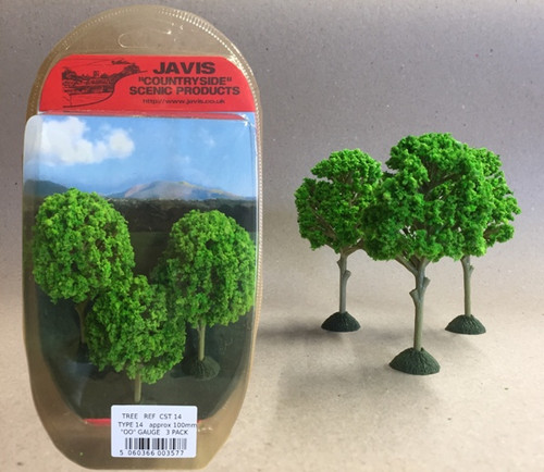 3x 100mm Trees | Detailed Modelling