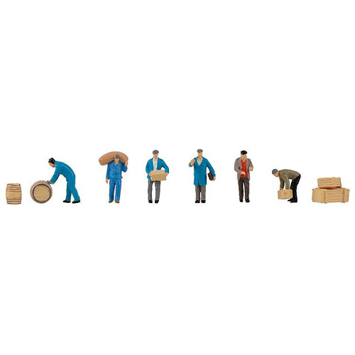 Warehouse Workers (6) Figure Set | Detailed Modelling