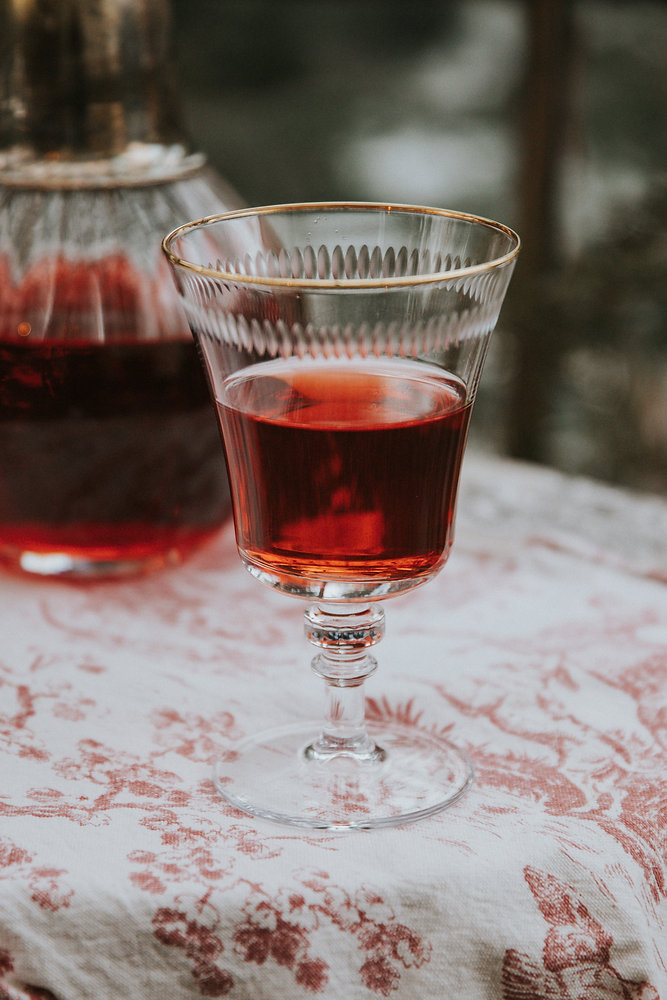"visinata", aka tart cherry liquor