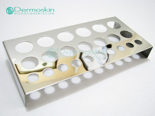 Porta Caps Grande Acero Inoxidable | DermoSkin