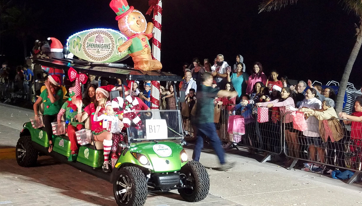 "A Whoville Holiday": The 67th Annual Candy Cane Parade on Hollywood Beach