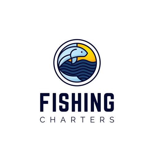 Fishing Charter Logo & Branding Package | Pixlrabbit