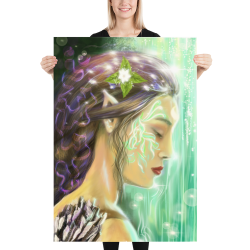 Portals Portrait Museum Quality Print | Lemurian Starchild