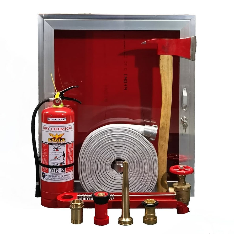 FIRE HOSE CABINET with 50ft Fire Hose | EAGLE Fire