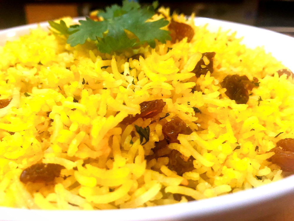 Rice Cooker Cardamom-Turmeric Rice