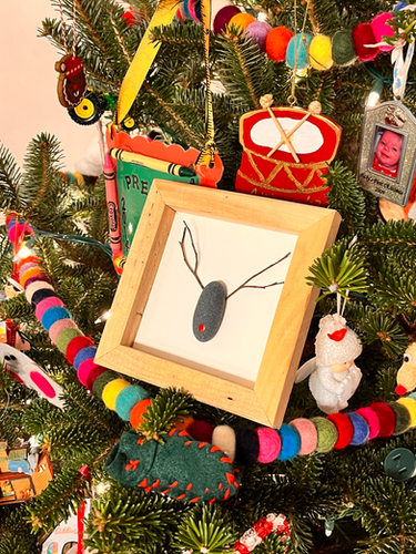 Reindeer | Rock Art by Grace