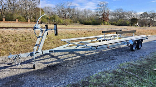 24' Galvanized Pontoon/Tritoon Trailer (OUT OF STOCK) | MotorBoater