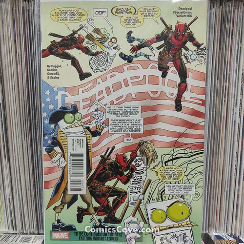 Deadpool #6 Secret Comic | Comics Cove | SG