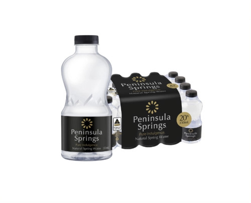 Peninsula Springs 350ml x 20 | Aquaworks Bottled Spring Water