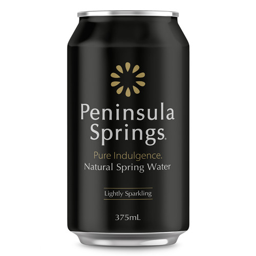 Premium Australian Sparkling Spring Water – Peninsula Springs 375mL ×10 ...