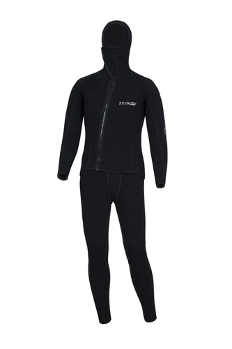 Graphite Mesh Two Piece Dive Wetsuit | Seaquel Custom Wetsuits