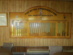 Legion History | Royal Canadian Legion Branch 129 | Haliburton, Ontario