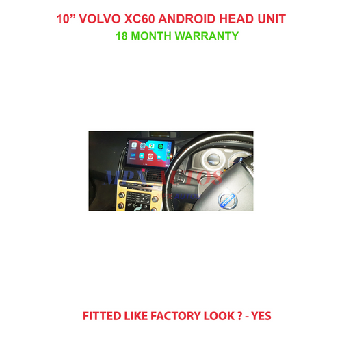 10" Volvo XC60 2008-2016 Head Unit Wireless Apple Carplay & Android Auto