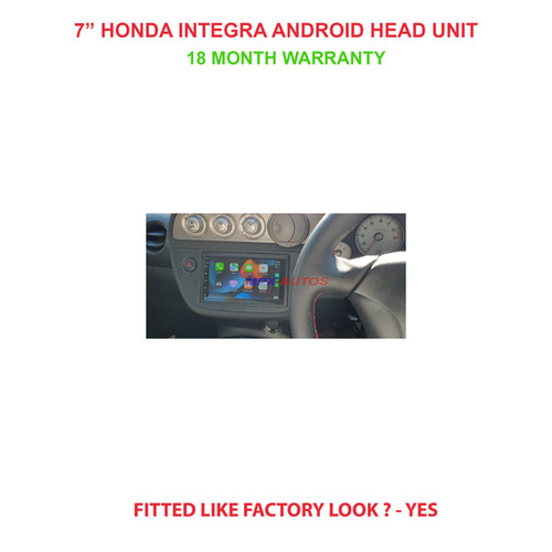 7" Honda Integra 2002-2006 Head Unit Wireless Apple Carplay & Android Auto